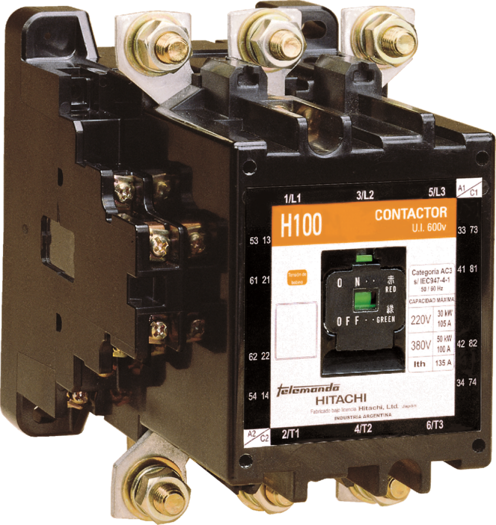CONTACTOR 100A 110V 2NA+2NC | Telemando